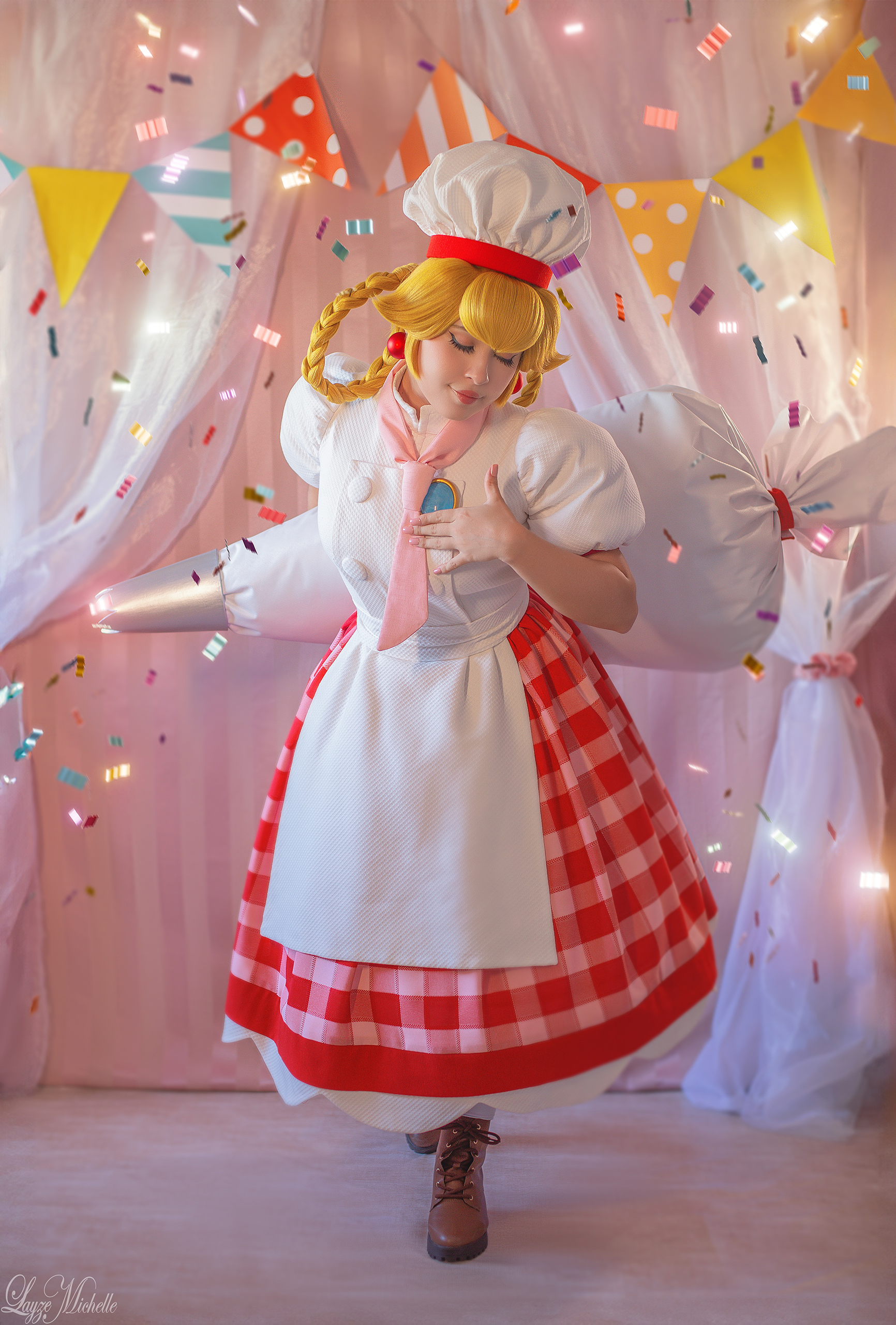 Cosplay Princess Peach Patissiere | Princess Peach Showtime!