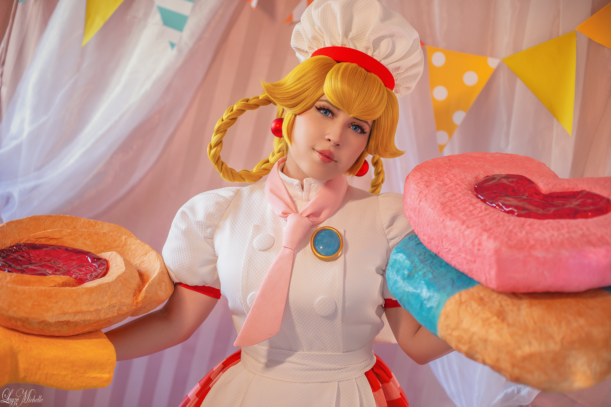 Cosplay Princess Peach Patissiere | Princess Peach Showtime!